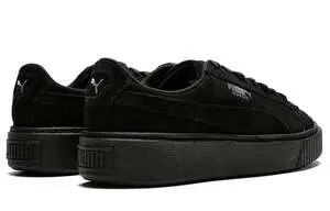 PUMA Suede Platform "crushed Gem" Sneakers - Black