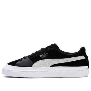 PUMA Suede Skate Low Top Sneakers - Black/white