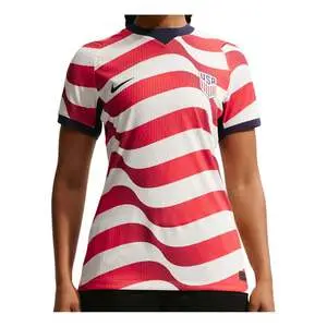 Nike Usmnt 2026 Match Home Aero-fit Authentic Jersey - Sail/midnight Navy