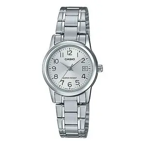 Casio Stainless Steel Quartz Analog Watch