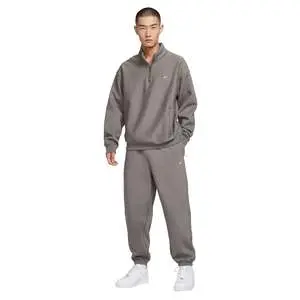 Nike Solo Swoosh Cuffed Fleece Trousers