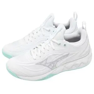 Mizuno Wave Luminous 3 Athletic Shoes - White/blue Tint