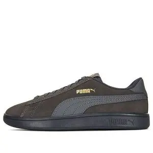 PUMA Smash V2 L Cn Sneakers - Gray/gold