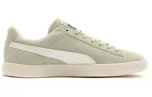 PUMA Suede Vintage Lace-up Low Top Sneakers - Light Green