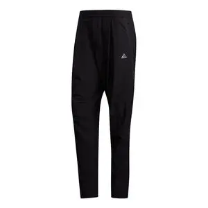 Adidas Sports Running Training Breathable Casual Long Pants - Black