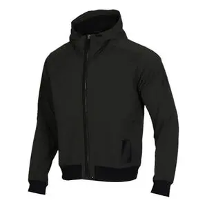 Adidas Zip-up Hooded Sports Jacket - Dark Brown