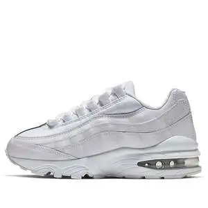 Nike Max 95 Metallic Silver Sneakers - White