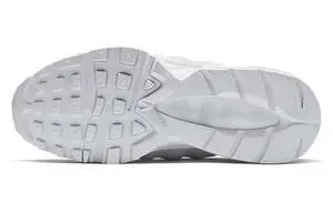 Nike Max 95 Metallic Silver Sneakers - White