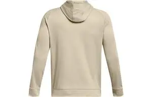Under Armour Fleece Logo Hoodie - Beige/black