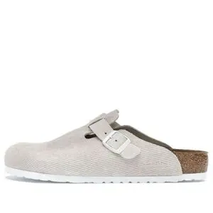 BIRKENSTOCK X Stussy Boston Suede Clogs - Beige