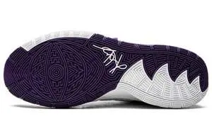 Nike Kyrie 6 Team Basketball High Top Sneakers - Purple