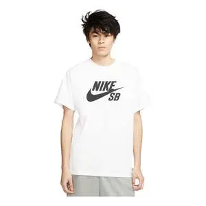 Nike Nike SB Skateboard Big Logo Short Sleeve T-Shirt White