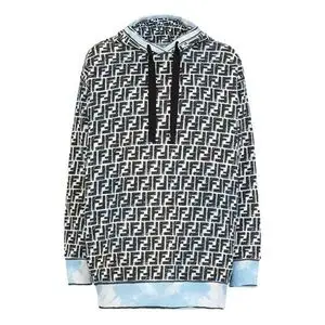 Fendi Drawstring Sweatshirts Hoodies For Women