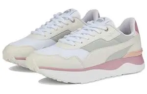 PUMA R78 Voyage Low Top Sneakers - White/gray/pink