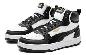 PUMA Caven 2.0 Mid Top Sneakers - White/black