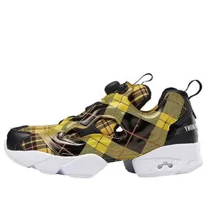 REEBOK Opening Ceremony X Instapump Fury Og " Plaid" Sneakers - Yellow