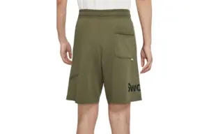 Nike Casual Sports Large Logo Printing Shorts Green