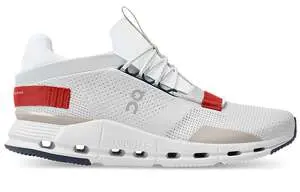 On Cloudnova Sneakers - White/red
