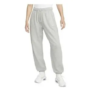 Nike Club Oversized Fleece Sweatpants - Grey