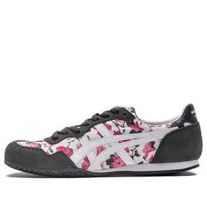Onitsuka Tiger Serrano Floral Sneakers - Black/pink