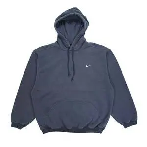 Nike Nike Sportswear Solo Swoosh Pullover Hoodie 'navy' Navy/white