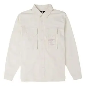CONVERSE Yotr Woven Shirt Asia Sizing - Egret