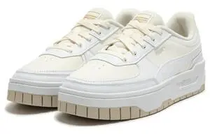 PUMA Cali Dream Leather Platform Sneakers - White