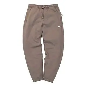 Nike Lab Collection Embroidered Logo Casual Sports Pants/trousers/joggers Light - Brown