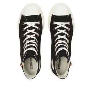 CONVERSE Chuck Taylor All Star Light Platform Zip High Top Sneakers