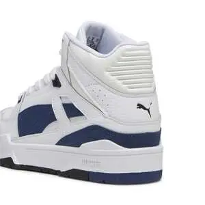 PUMA Slipstream High Top Sneakers - White/navy