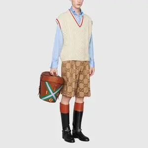 Gucci Wool Cable Knit Vest