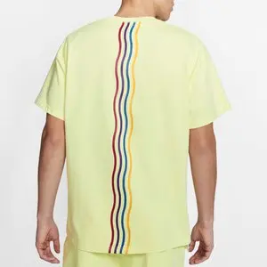 Nike X Pigalle Crossover Logo Printing Stripe Round Neck Short Sleeve - Green