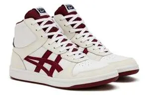 Onitsuka Tiger Buzzer Trainer High Top Sneakers - White/red