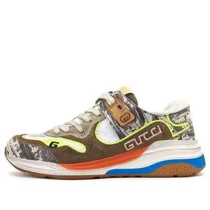 Gucci Ultrapace 'rock Tejus Printed' Sneakers - Brown