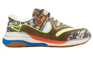 Gucci Ultrapace 'rock Tejus Printed' Sneakers - Brown