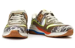 Gucci Ultrapace 'rock Tejus Printed' Sneakers - Brown