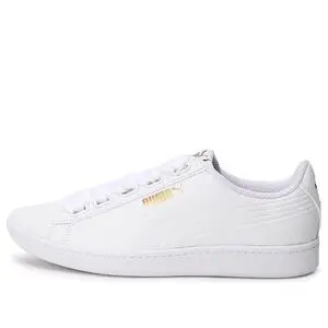 PUMA Vikky Ribbon Sneakers - White/gold