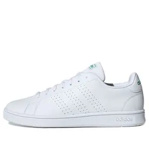 Adidas Advantage Base Sneakers - White/green