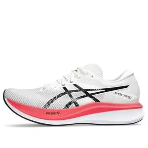 Asics Magic Speed 3 Athletic Sneakers - White/black