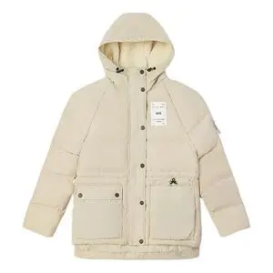VANS Quilted Hooded Down Jacket - White