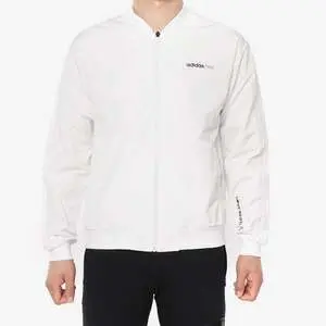 Adidas Neo Baseball Jacket With Embellished Back Detail