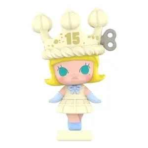 POP MART Pop Bean Celebrate This Moment Figures Molly Elegant Music Box Secret Edition - Multi-color