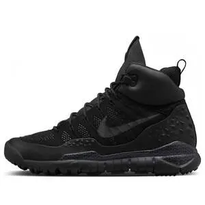 Nike Nikelab Lupinek Flyknit High Top Lace-up Boots - Black/anthracite