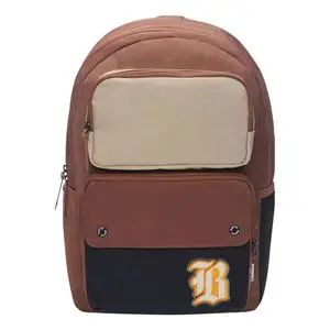 LI-NING Badfive Logo Backpack - Brown