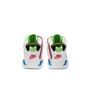 JORDAN 6 Retro Little Flex Sneakers - White/red/blue