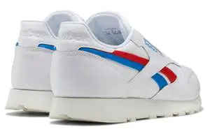 REEBOK Classic Leather Sneakers - Whiteredblue
