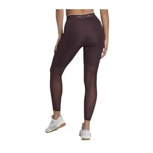 Adidas Techfit V-shaped Elastic 7/8 Leggings Asia Sizing - Red