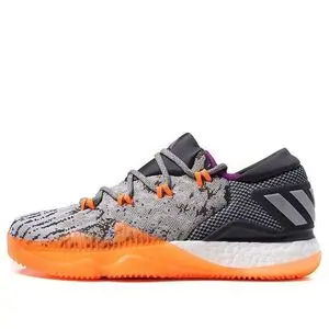 Adidas Crazylight Boost Low 2016 Pk Athletic Sneakers - Grey/orange