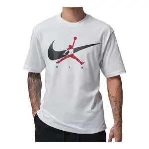 JORDAN Brooklyn Jumpman T-shirt 'white Black - White/black