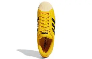 Adidas Superstar Bold Gold Sneakers - Yellow/black